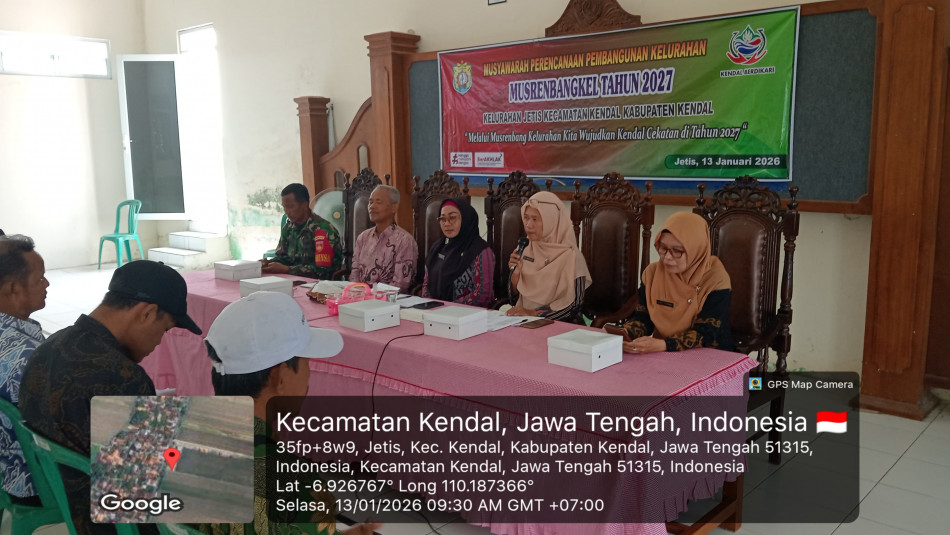 Jetis - MUSYAWARAH PERENCANAAN PEMBANGUNAN KELURAHAN (MUSRENBANGKEL ...